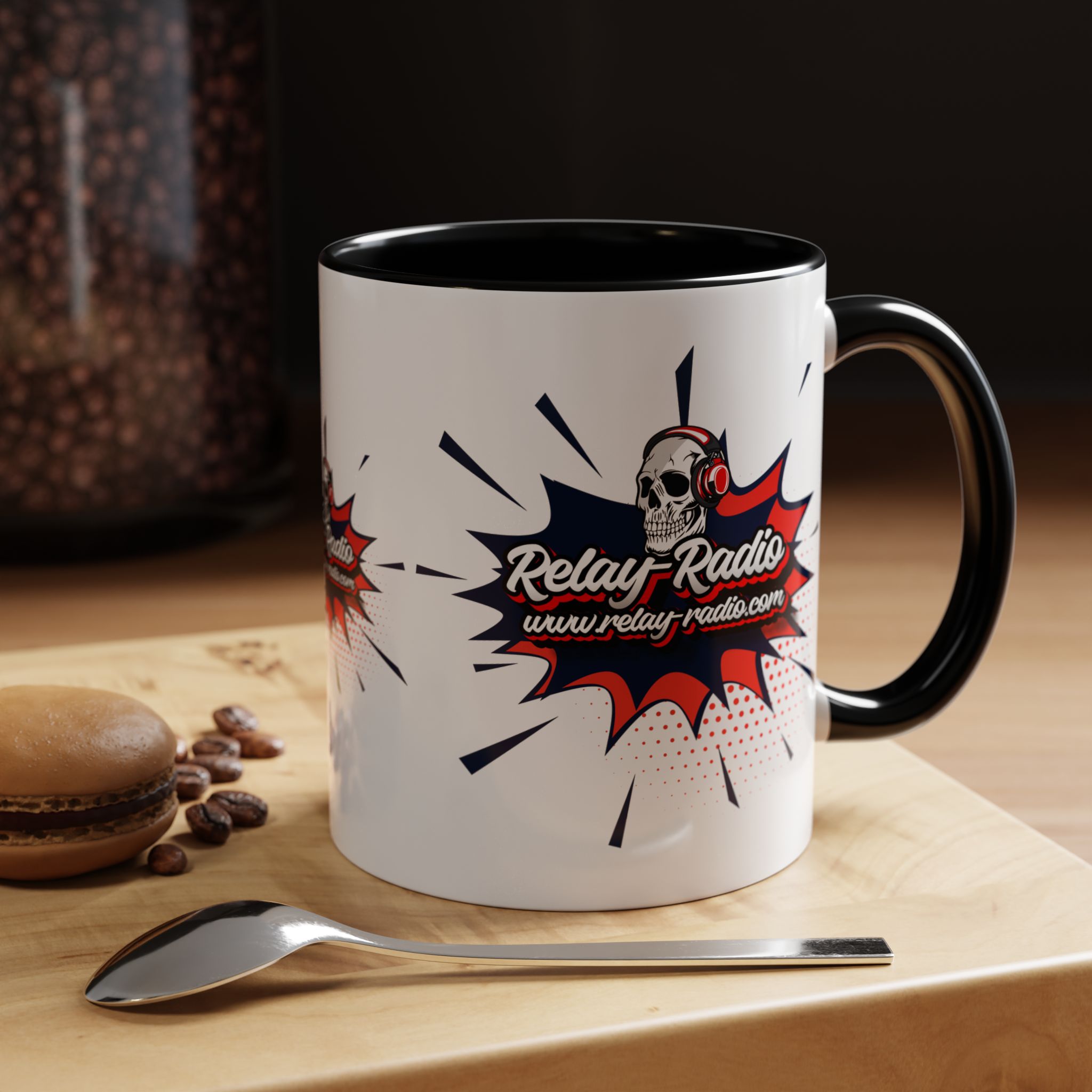 Relay-Radio pop-art Accent Coffee Mug (11, 15oz) – Relay-Radio